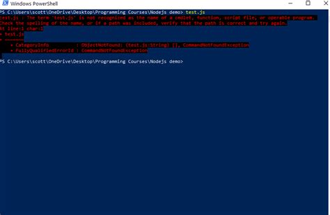 Setup Node Js Issues With Powershell Javascript Programming Moralis
