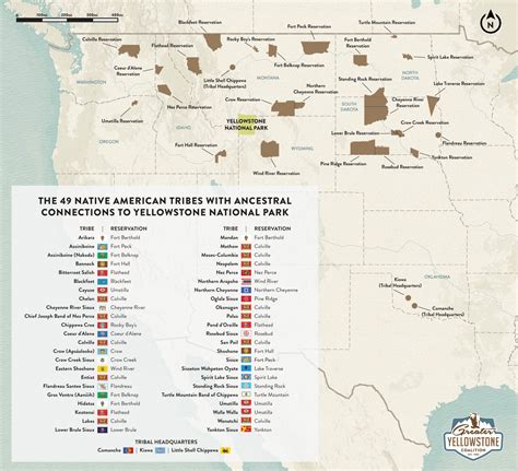 Native American Reservations Map
