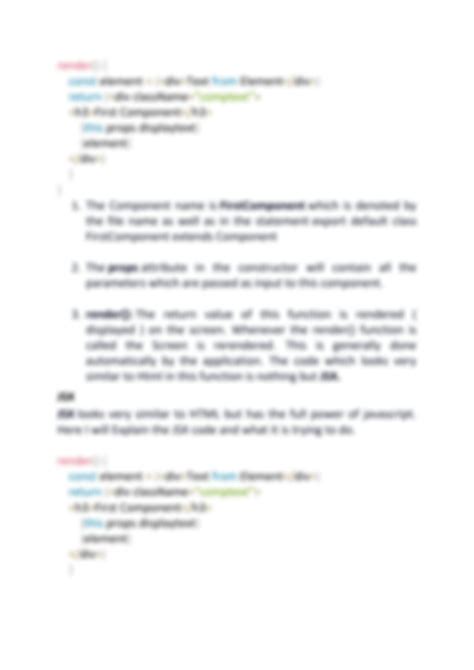 Solution Basic Folder Structure Of React Studypool