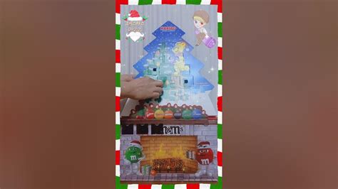 어드벤트 캘린더로 기다리는 D 22 크리스마스 조둥 어드벤트캘린더 크리스마스 Mandm 초콜릿과 하리보 Youtube