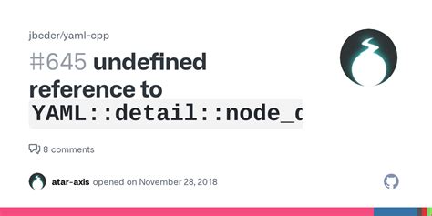 Undefined Reference To YAML Detail Node Data Empty Scalar Abi Cxx11