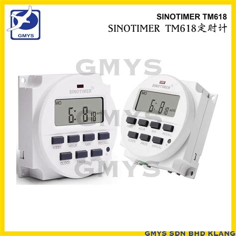 D6 Sinotimer Tm618n 4 12v Dc Shopee Malaysia