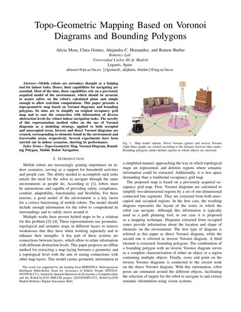 PDF Topo Geometric Mapping Based On Voronoi Diagrams And Bounding Polygons