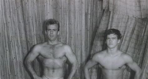 Male Models From The Past Ron Wallace And Jerry Sullivan Athletic Model