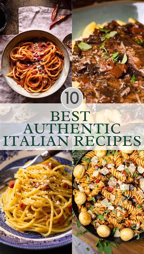 Authentic Italian Recipes You Must Try