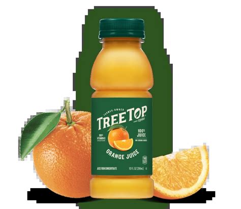 Orange Juice Bottle Tree Top Foodservice