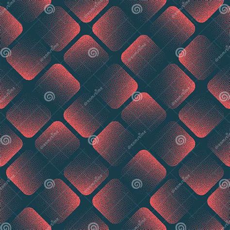 Rounded Square Tilted Grid Seamless Pattern Trend Vector Red Abstract Rounded Square Tilted Grid Seamless Pattern Trend Vector Red Abstract