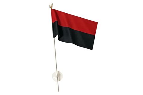 Прапор України з тризубом 25х15 см на присосці — купити оптом в Україні Masiania