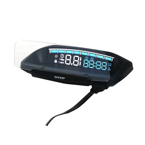 Eanop Hud Mirror 04 Car Head Up Display Obd2 Windshield Speed Projector Security Alarm