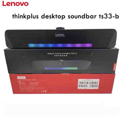 Beckie Khmer Lenovo Thinkplus Desktop Soundbar Ts B Bluetooth Speakers