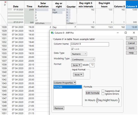 counting values in column jmp user community