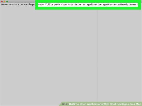 3 Ways To Open Applications With Root Privileges On A Mac
