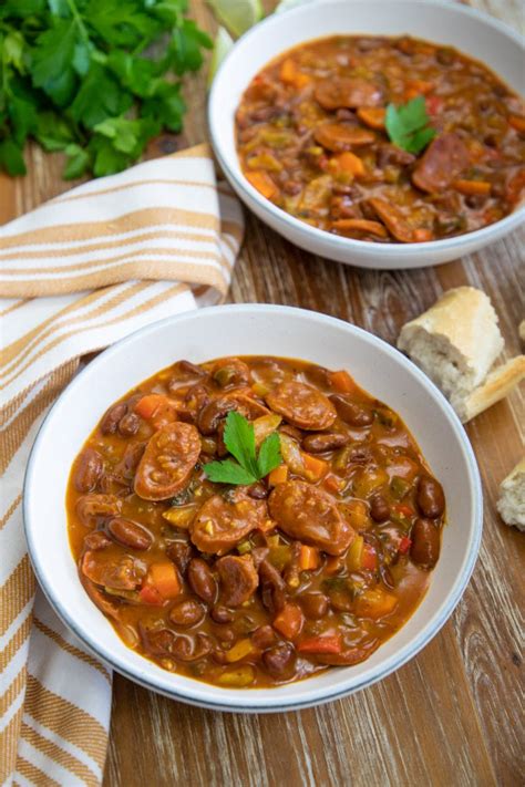 Frijoles Con Chorizo My Dominican Kitchen