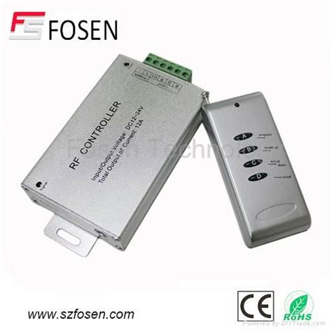 4 Keys RF RGB Led Controller FS RF4BH Fosen China Manufacturer Remote Control Consumer