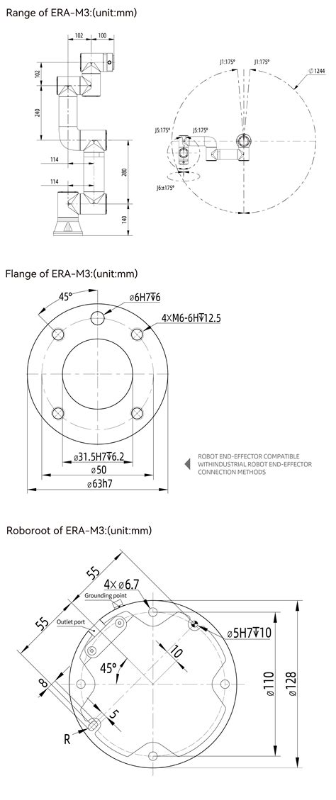 Automated Palletizing Robot Collaborative Robot Arm For Food Industry Automation Era Cobot