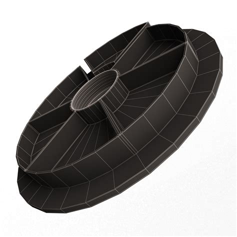 Lazy Susan 3d Model By Khaganfx