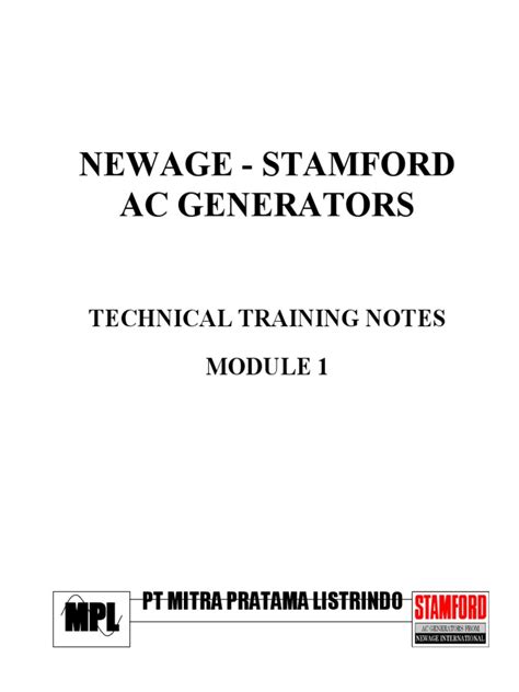 Training Module 1 Stamford Mpl Pdf