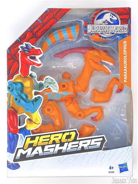 Hero Mashers Parasaurolophus Jurassic Toys The Museum