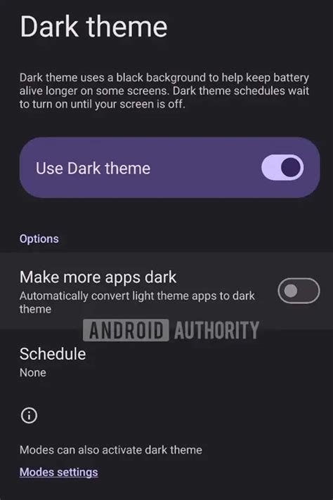 Android 16 May Expand Dark Mode To More Apps Huawei Central