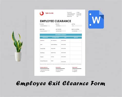 Offboarding Checklist Employee Exit Process Offboarding Checklist Termination Letter Hr Form