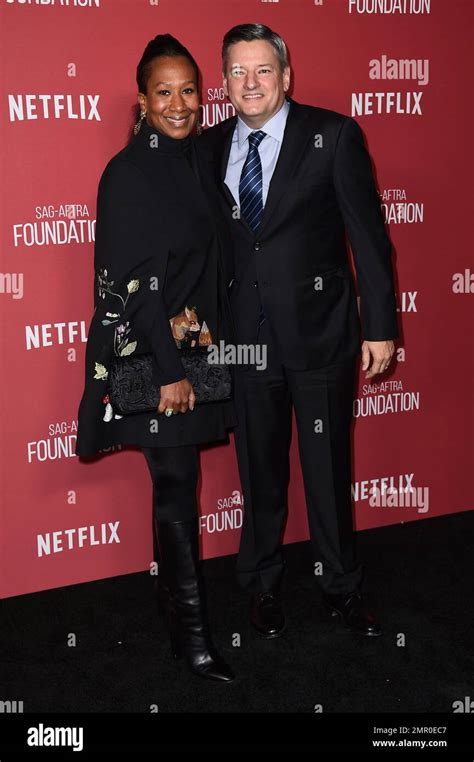 Ted Sarandos And Nicole Avant Arrive At The 2017 Patron Of The Artists
