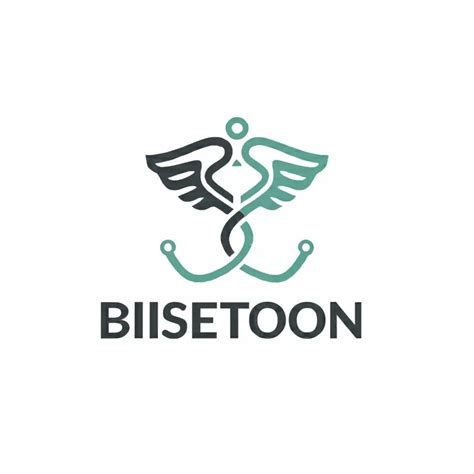 Logo Design For Bisetoon Clean And Minimalistic Medical Center Symbol