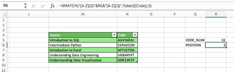 Xmatch In Excel Tutorial Overview Syntax And Practical Applications Datacamp
