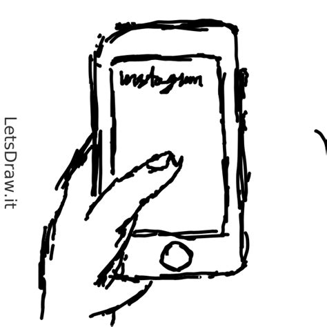 How To Draw Phone In Hand Emc8qixx9 Png LetsDrawIt