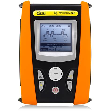 Ht Italia Pvchecks Pro Multifunction Commissioning Tester For Efficient Pv System Testing Up To