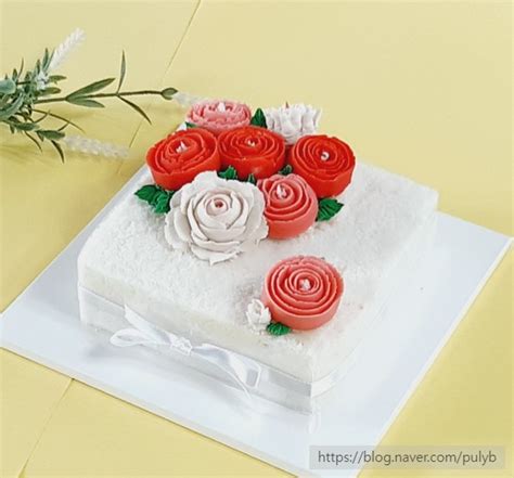 노원 의정부 풀잎문화센터 앙금플라워 떡 케익 러넌귤러스 데코 Diagonal Style Deco사선 네이버 블로그