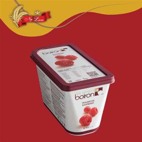 Promo Boiron Fruit Puree Raspberry Pure Buah Rasberi 1 Kg Diskon 33 Di Seller Azzana