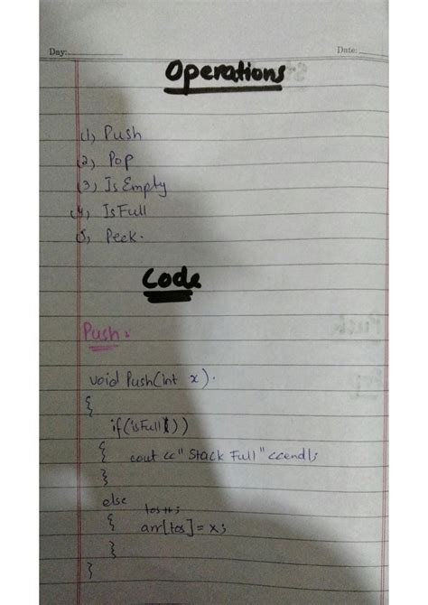 SOLUTION Data Structure Algorithm Notes From Stack To Graphs Studypool