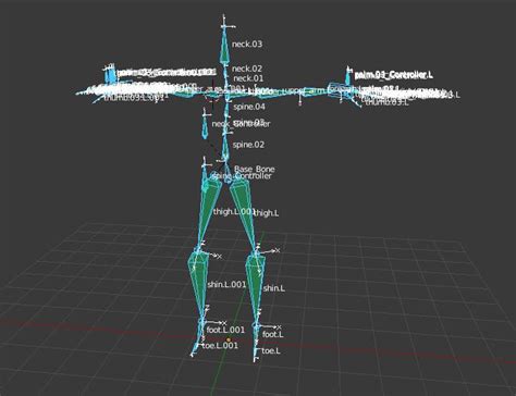 blender 绑骨3d模型素材资源免费下载 blender3d模型库