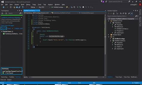 Getting Started With NET Core With Windows And Visual Studio 2015 Part Two