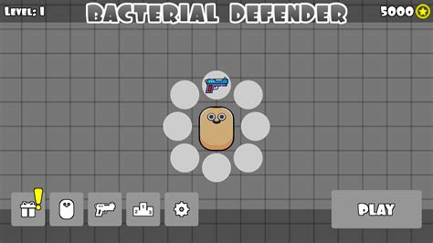unity game template bacterial defender by clawbeargames codester