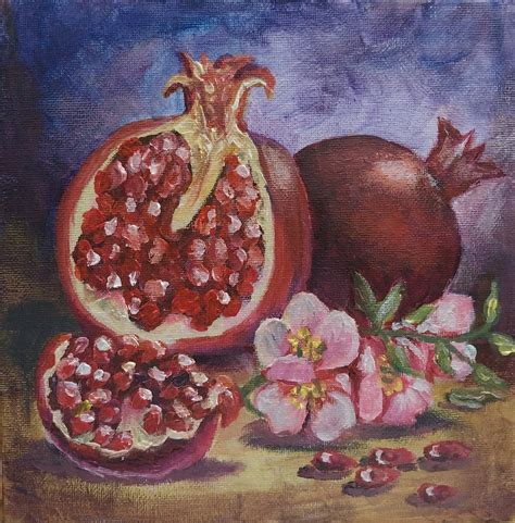 Купить картину Гранатовое настроение в Москве от художника Лавренко Анна