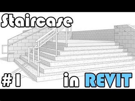 How To Create Staircase In Revit 1 Basic Level Revit Tutorial Architecture Building