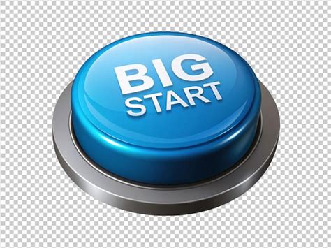 Button Start Premium Ai Generated Psd