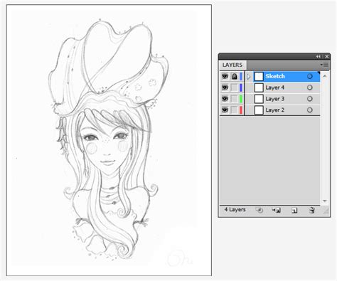 How To Create A Conceptual Portrait Using The Scribble Effect In Adobe Illustrator Envato Tuts