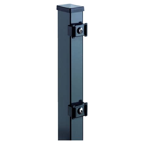 Tom Eck Zaunpfosten Ral 7016 Anthrazit F 1230 Mm Zaun Rr6040 X 1700