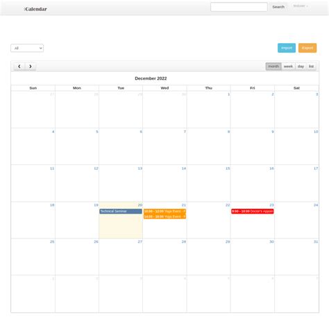 How To Create A Simple Event Calendar For Your PHP Website Envato Tuts