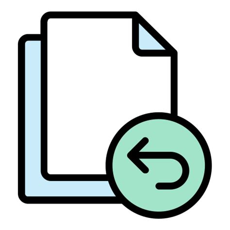 Backup File Document Arrow Icon Download On Iconfinder