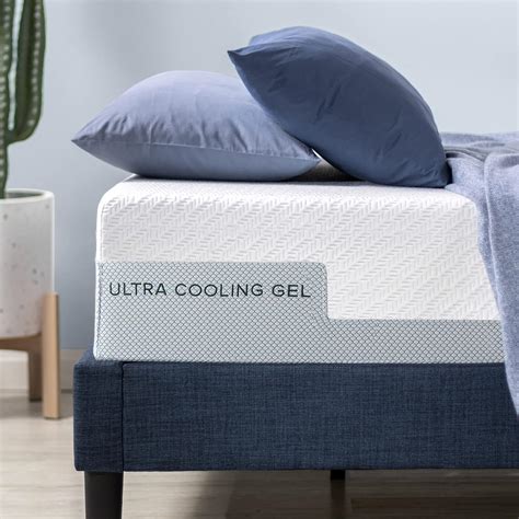 Zinus 12 Inch Ultra Cooling Gel Memory Foam Mattress Queen