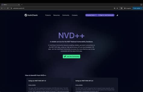 Access Nist Nvd Database With Vulncheck Patrick Garrity 👾🛹💙 Posted On