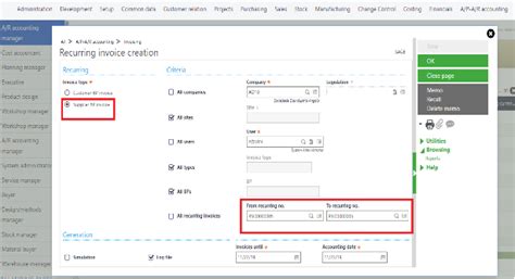 How To Create Recurring Supplier BP Invoice Sage X Tips Tricks And Components