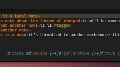 Vim Pad Note Taking Extension For Vim Text Editor AlternativeTo