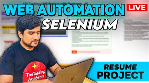 Live Web Automation Project With Selenium 1 From Start To Finish