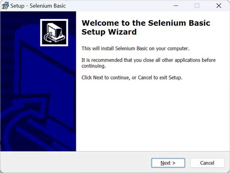 seleniumbasicの操作（基礎編）第1回：seleniumbasic インストール programan