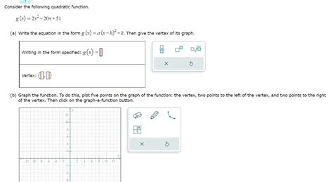 Solved Find The Equation Of The Quadratic Function F Whose Chegg Com