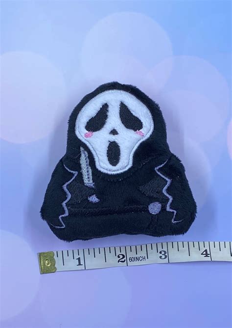 Kawaii Scream Horror Blob Plush Etsy